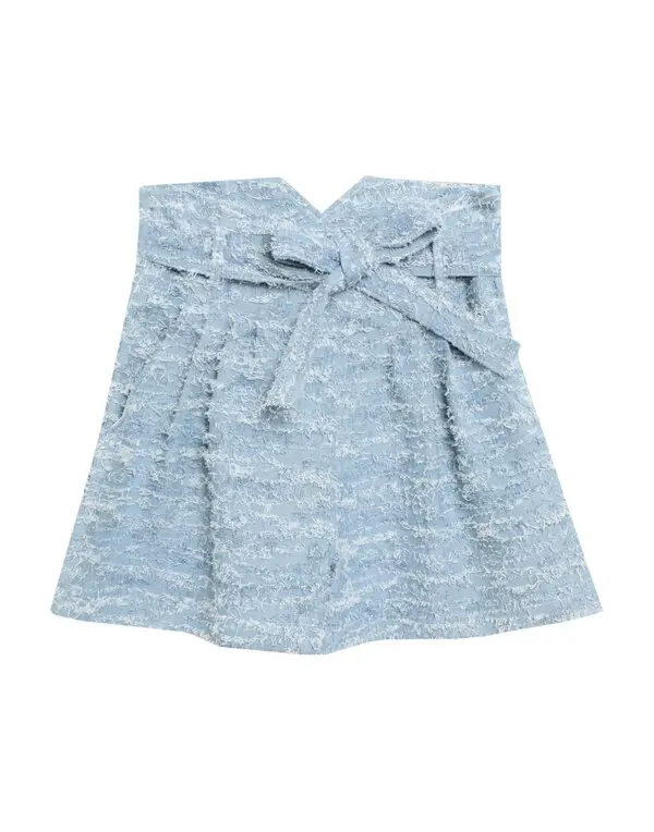 AINEA Cotton Denim Shorts