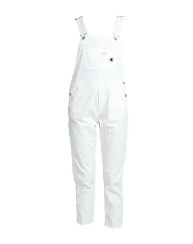 Carhartt Overalls Ivory Size Cotton, Elastane - White
