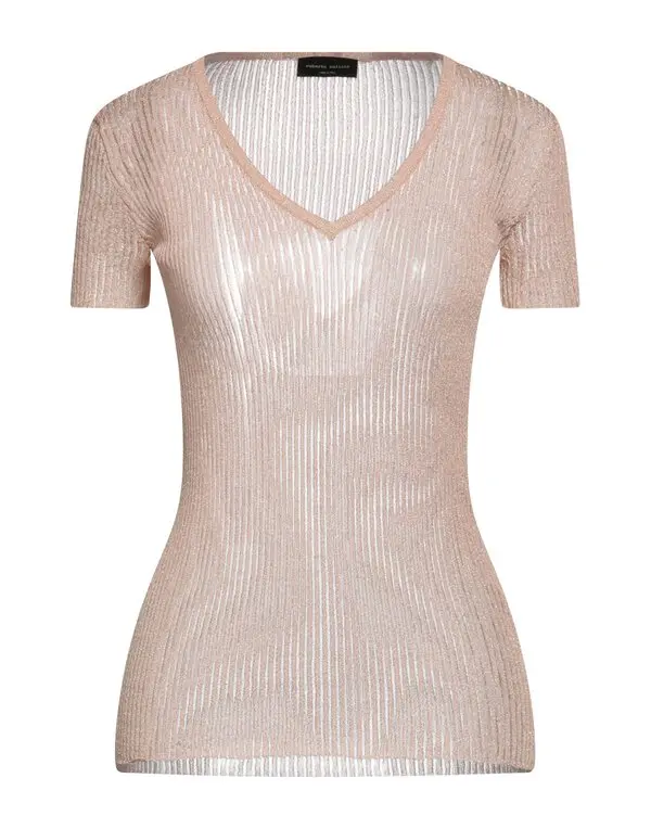 ROBERTO COLLINA Knitted Lamé Top