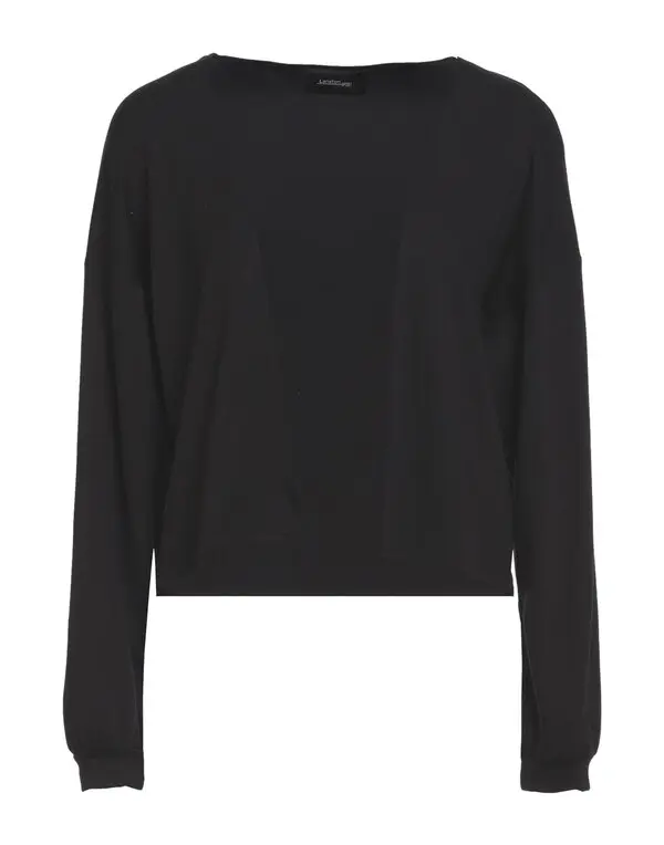 LANSTON Jersey Tulle Top