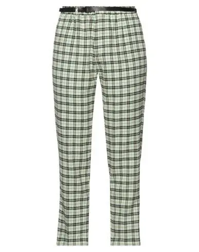 WHITE SAND Tartan Flannel Tapered Pants
