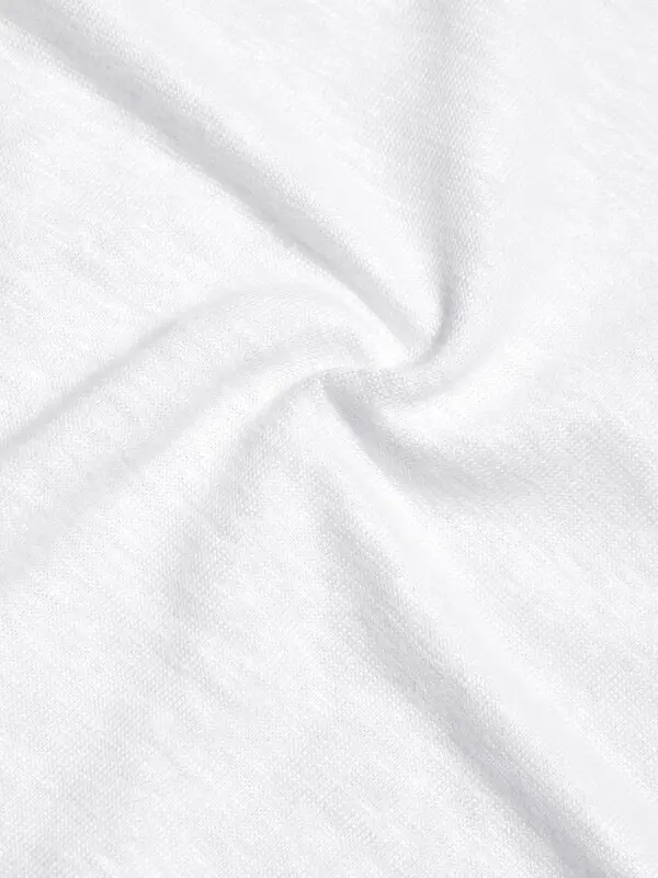 Majestic Filatures Stretch Linen V-neck T-shirt