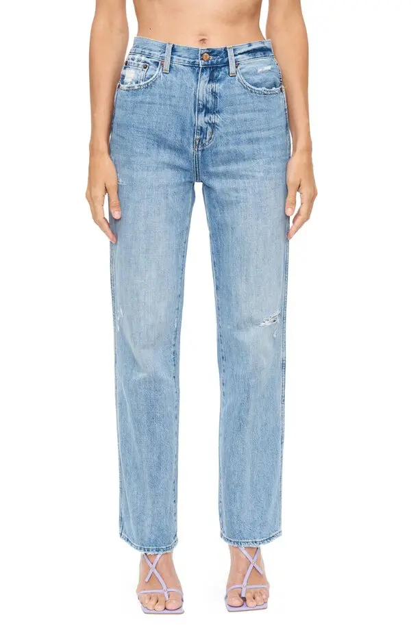 PISTOLA Cassie High-waist Straight-leg Jeans