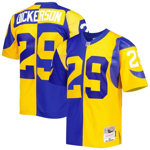 Mitchell & Ness Eric Dickerson /gold Los Angeles Rams 1984 Split Legacy Replica Jersey