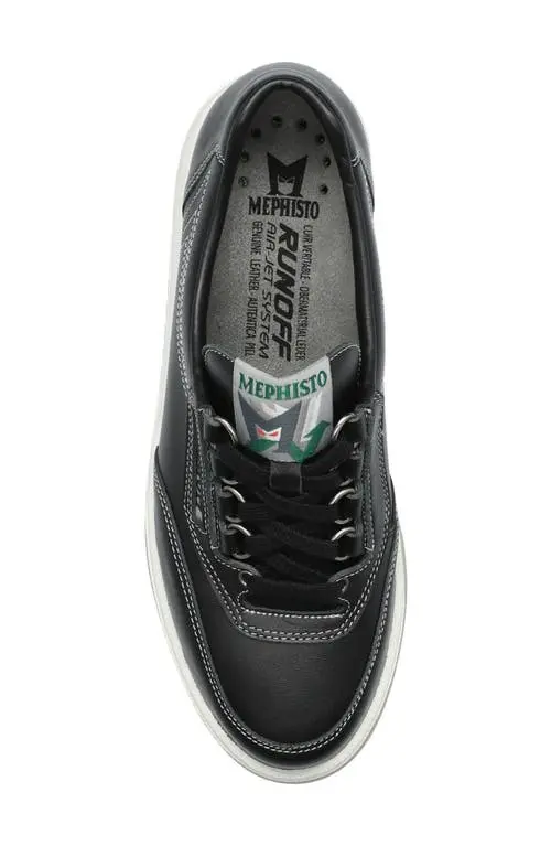 Mephisto Rush Walking Shoe - Black/white