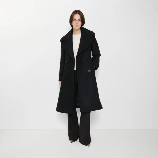 Burberry Wool Tailored Coat