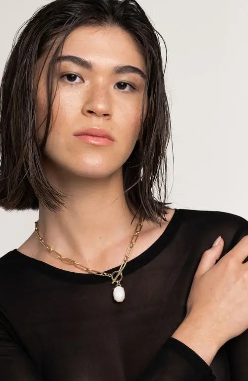 ST. MORAN Luli' Moonstone Pendant Necklace