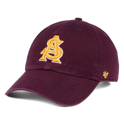 '47 47 Arizona State Sun Devils Clean Up Adjustable Hat - Maroon