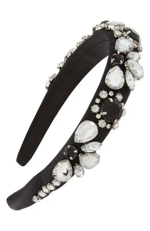 Kate Spade New York Imitation Pearl & Rhinestone Headband