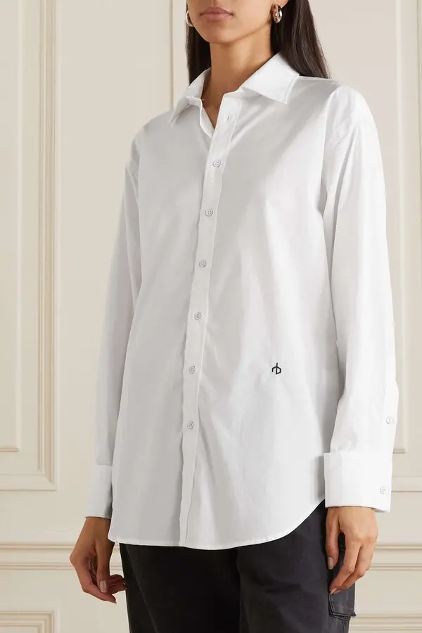 Rag & Bone Diana Cotton-poplin Shirt