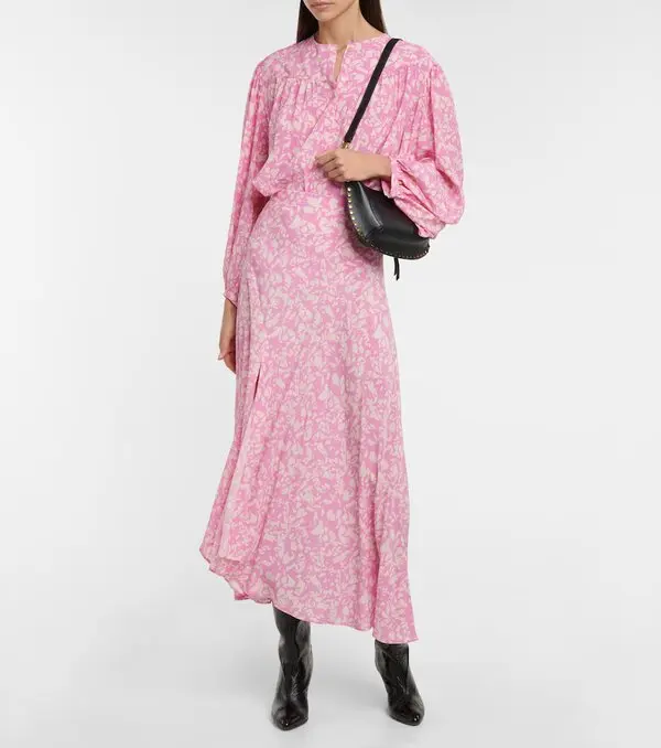 Isabel Marant Étoile Brunille Silk-blend Chiffon Blouse