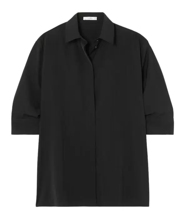 THE ROW - The Row Essentials Elada Crepe Shirt