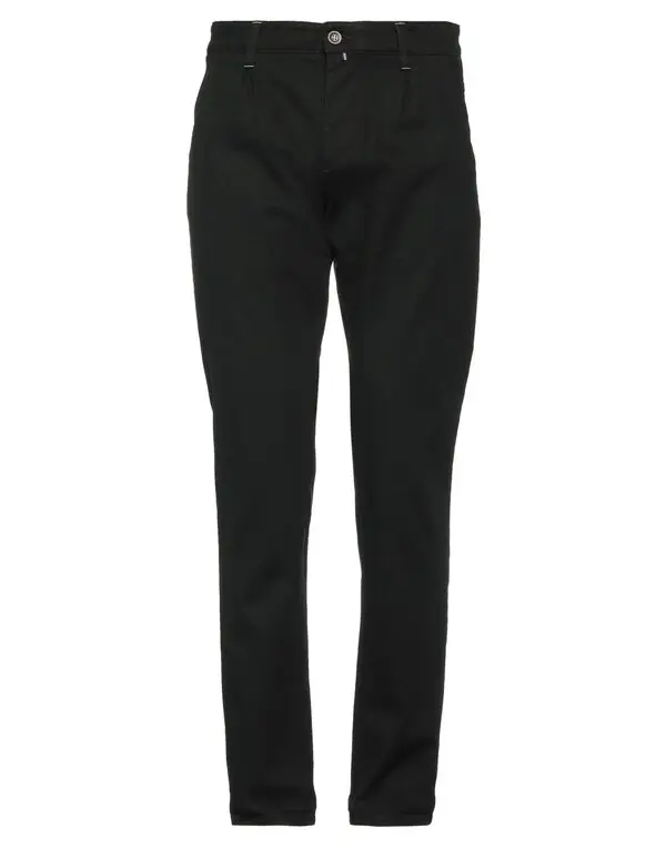 HARMONT & BLAINE Pants Size Cotton, Elastane - Green