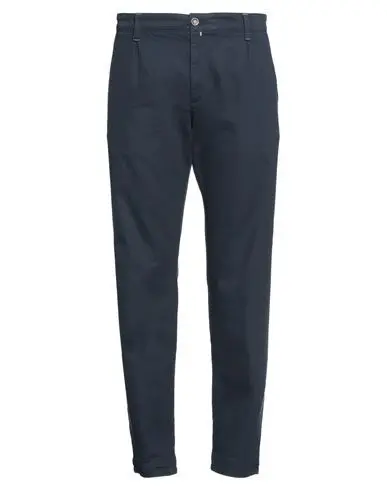 HARMONT & BLAINE Pants Size Cotton, Elastane - Navy Blue