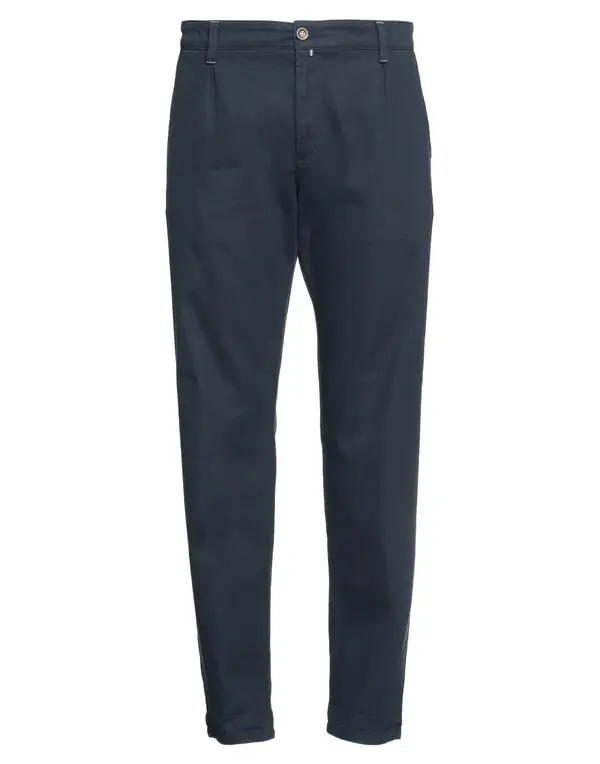 HARMONT & BLAINE Pants Size Cotton, Elastane - Navy Blue