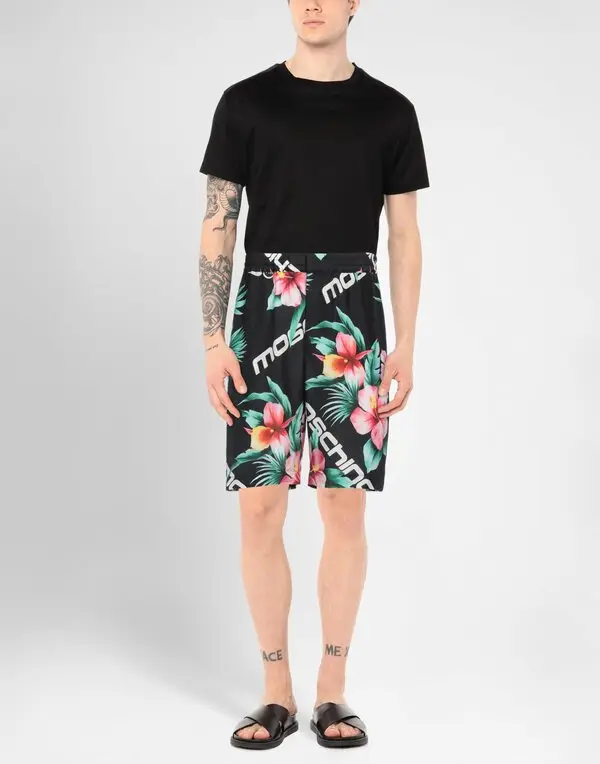 Moschino Hawaiian Print Bermuda Shorts