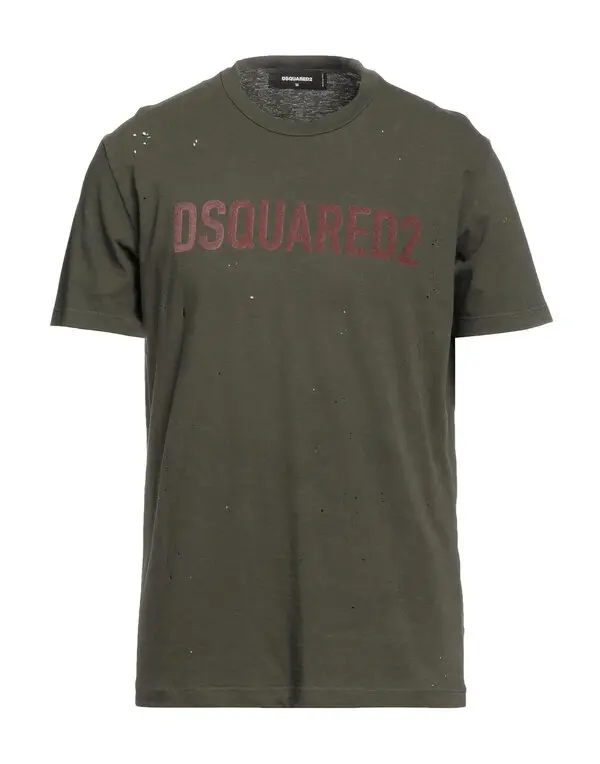 Dsquared2 T-shirt Size Cotton - Green