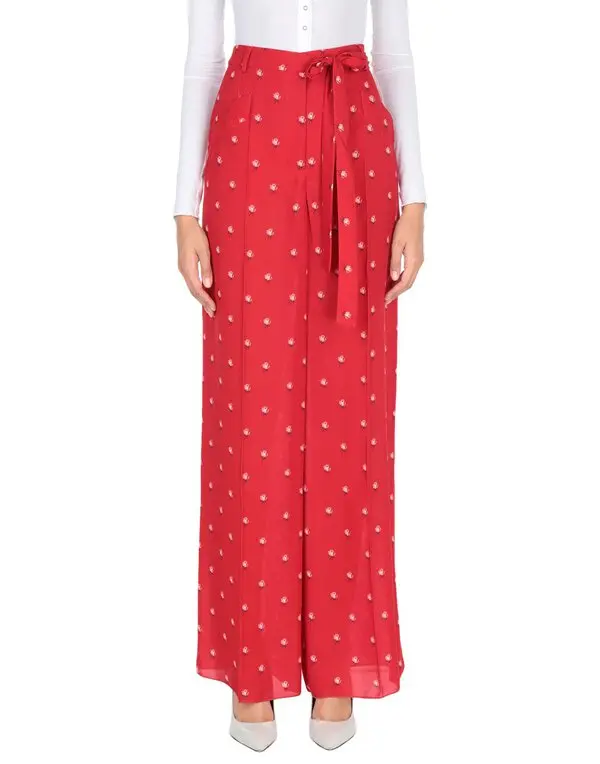 Valentino Garavani Floral-print Wide Leg Pants