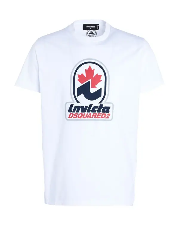 INVICTA X DSQUARED2 T-shirt Sky Size Cotton - White