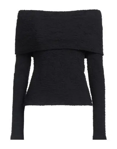 MSGM Off-the-shoulder Top - Black