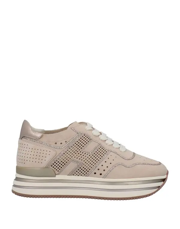 Hogan Leather Low-top Sneakers - Beige