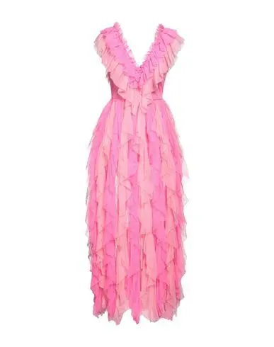 ANIYE BY Maxi Tulle Gown - Fuchsia
