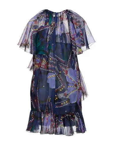 Dsquared2 Flared Mini Dress - Purple