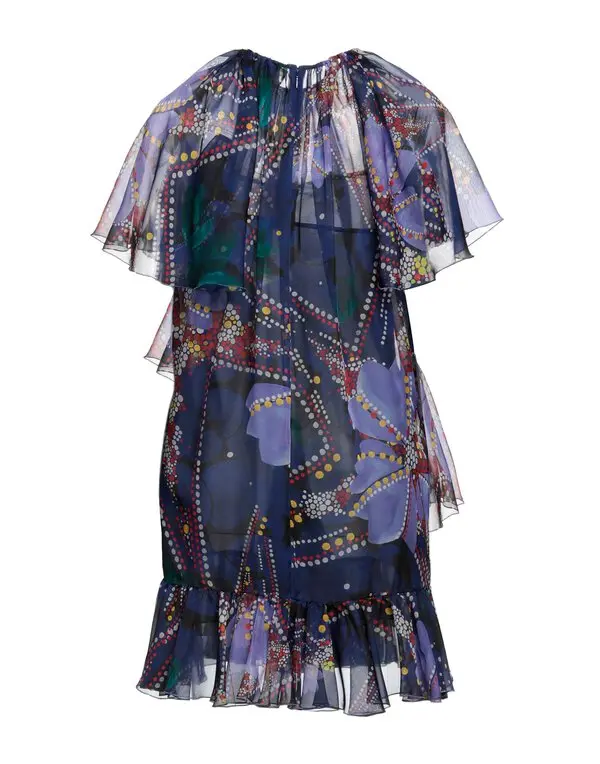 Dsquared2 Flared Mini Dress - Purple