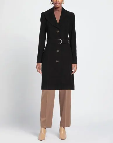MARCIANO Belted Flannel Coat