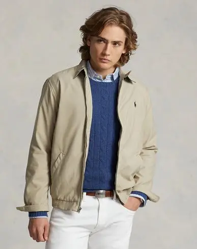 Polo Ralph Lauren Jacket Size Polyester - Beige