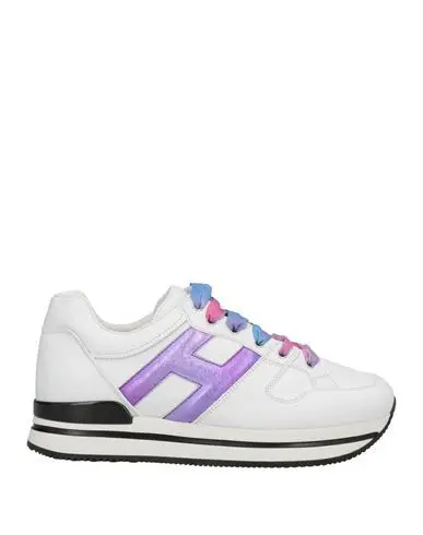 Hogan Soft Leather Sneakers - White
