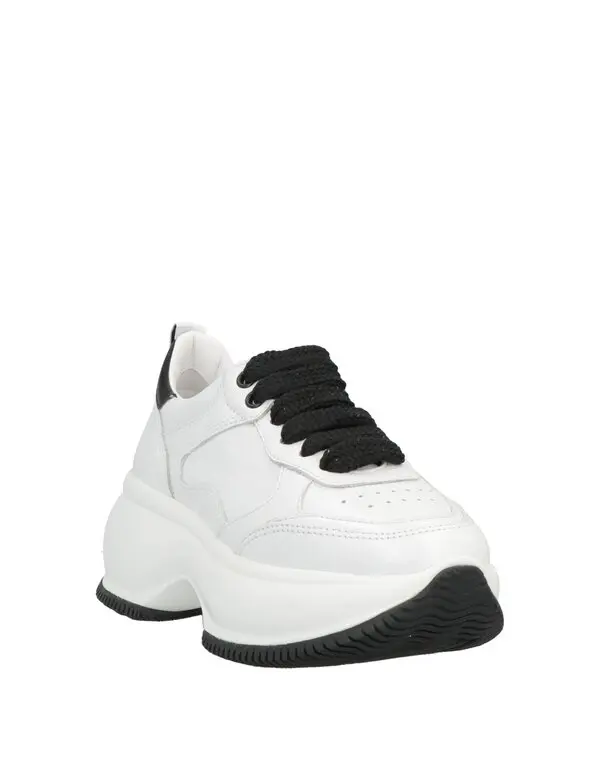 Hogan Low-top Leather Sneakers - Ivory