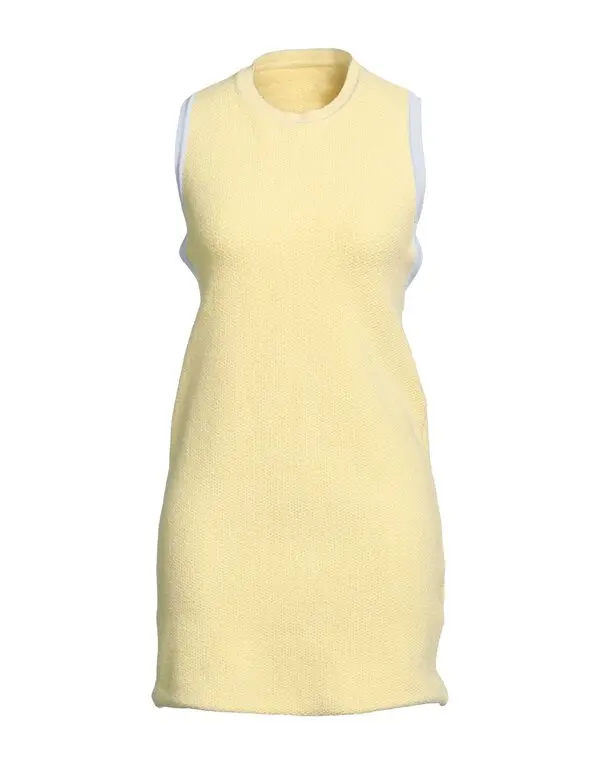 Jacquemus Mini Bodycon Dress - Yellow