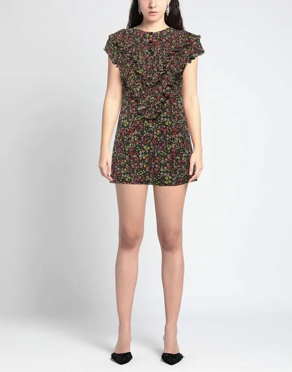 shona joy wrap mini dress Shona Joy Rosa Silk Wrap Mini Dress in Coral Pink/Multi – Coco & Lola
