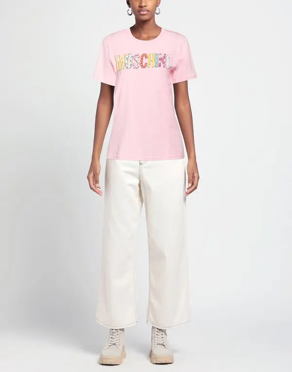 Moschino T-shirt With Appliqués