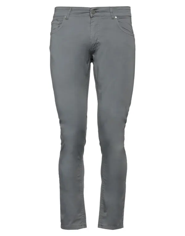 FRANKIE MORELLO Cotton-blend Tapered Trousers - Grey
