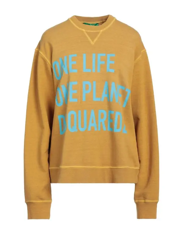 Dsquared2 Long-sleeved Sweatshirt - Yellow