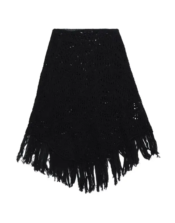 Fabiana Filippi Midi Knit Skirt - Black