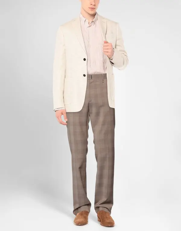 Givenchy Tartan Wool Blend Pants
