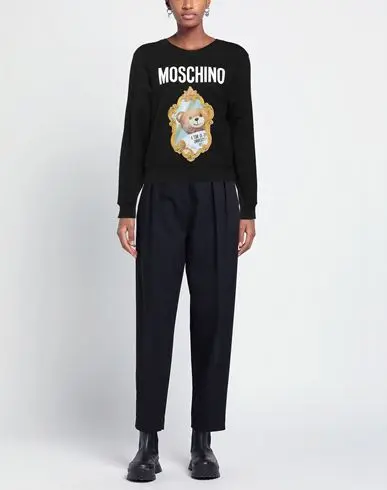 Moschino Cotton Sweatshirt - Black