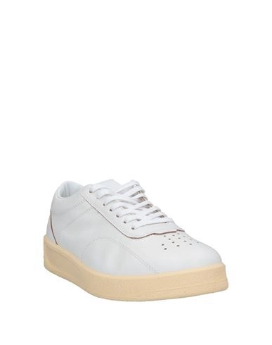 JIL SANDER Calfskin Low-top Sneakers - White