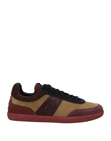 TOD'S Low-top Sneakers In Leather - Green