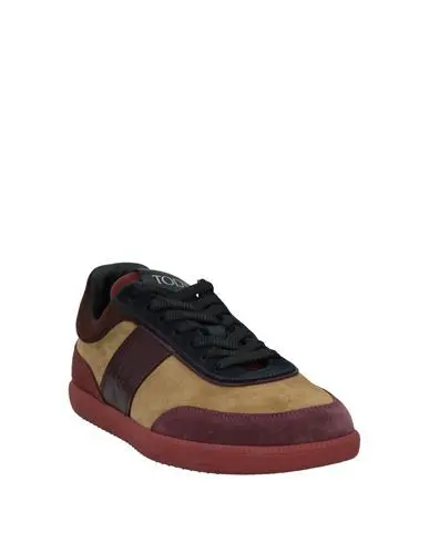 TOD'S Low-top Sneakers In Leather - Green