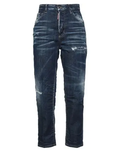 Dsquared2 Boyfriend Jeans Cotton Elastane - Blue