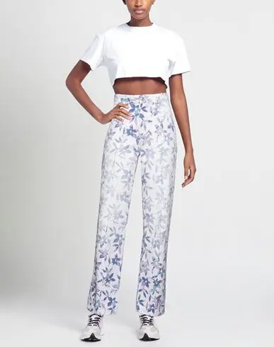 Isabel Marant Étoile Cotton Floral Straight Leg Jeans