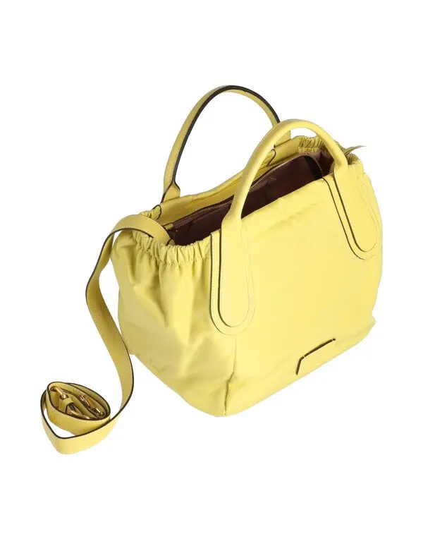 GIANNI CHIARINI Textile Fiber Handbag - Yellow
