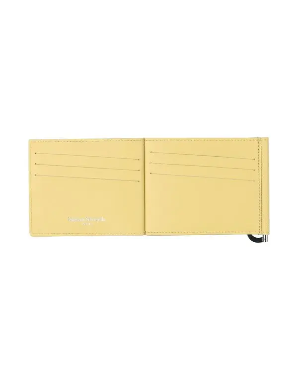 MAISON MARGIELA Wallet Cow Leather - Yellow