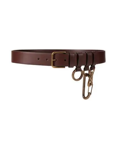 Dolce & Gabbana Dark Calfskin Belt - Brown