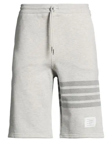 Thom Browne Light Cotton Athletic Shorts - Light Grey