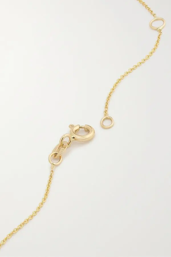 DIANE KORDAS Evil Eye Diamond Necklace